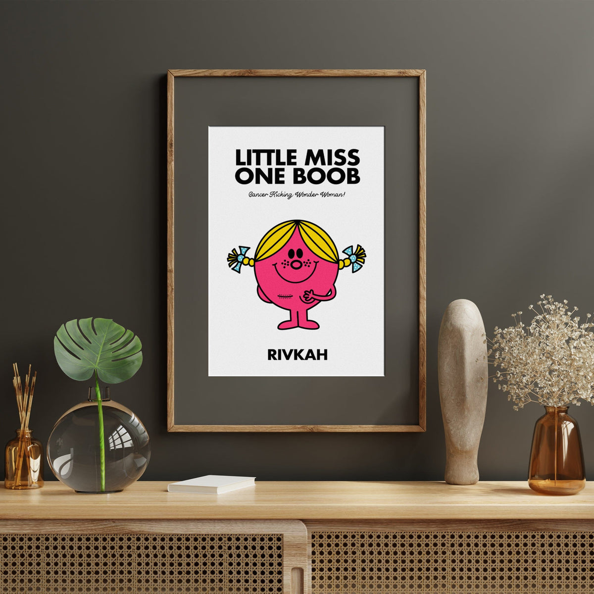 Little Miss One Boob personalised print – Fighty Pants